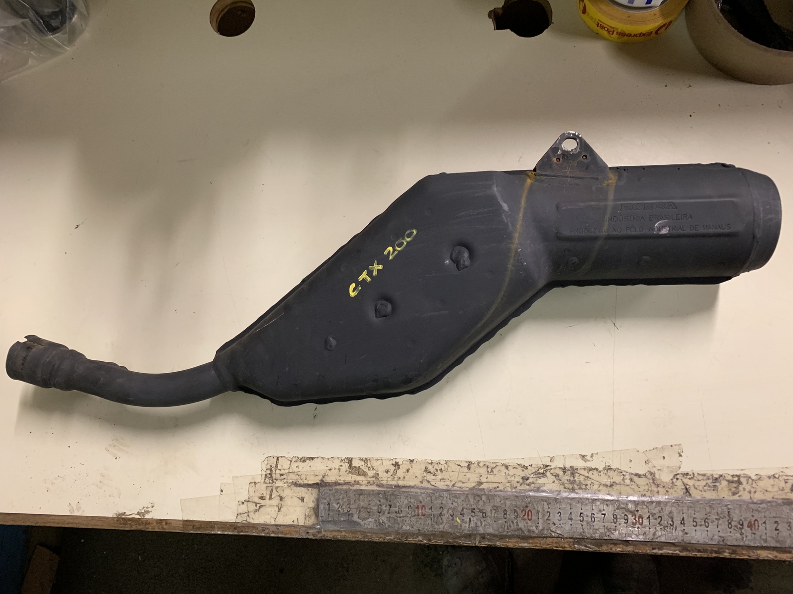 HONDA CTX 200 BUSH LANDER EXHAUST MUFFLER