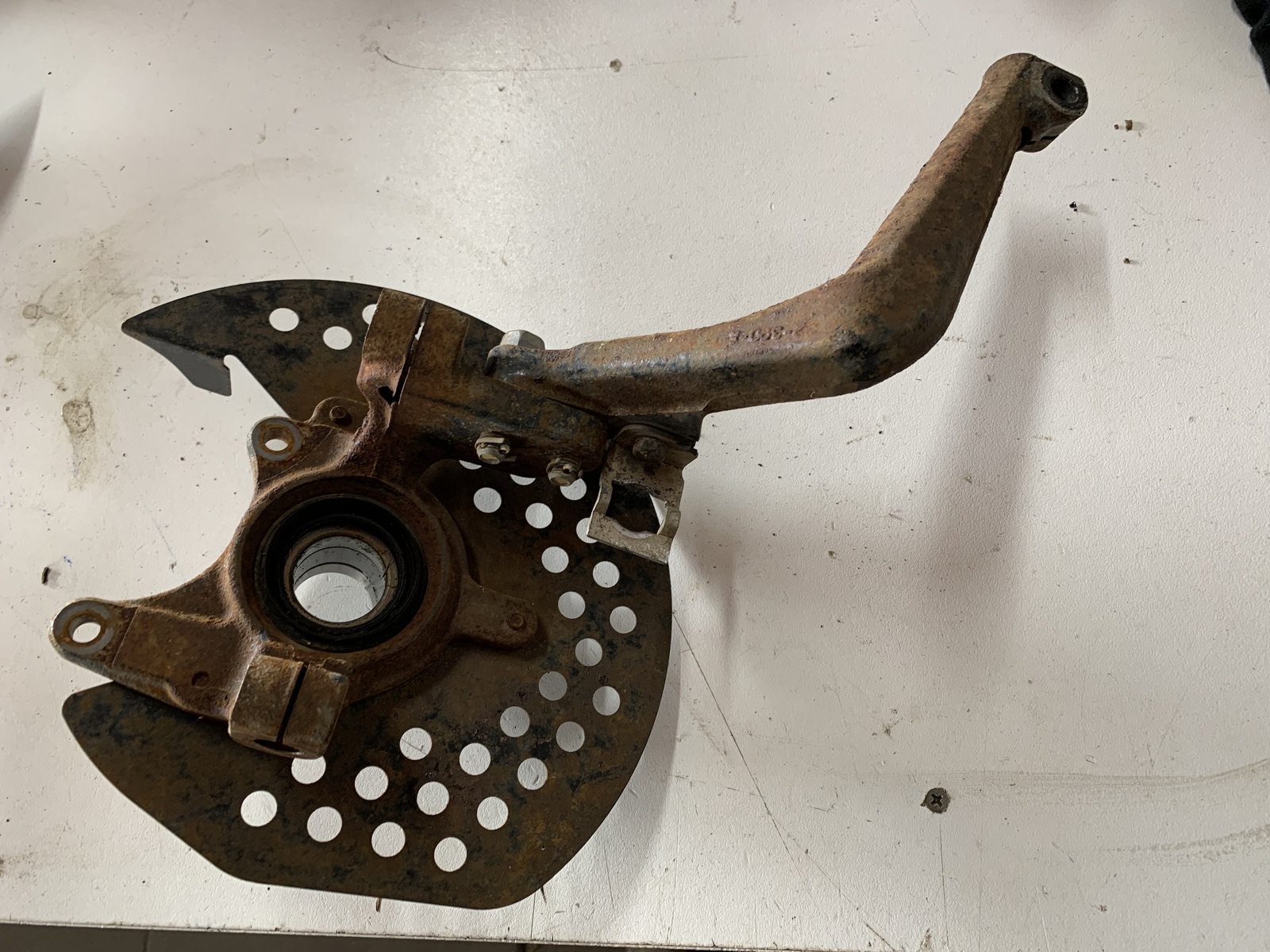 SUZUKI LTF 300 KING QUAD KINGQUAD FRONT RIGHT HAND KNUCKLE DISC BRAKE ...