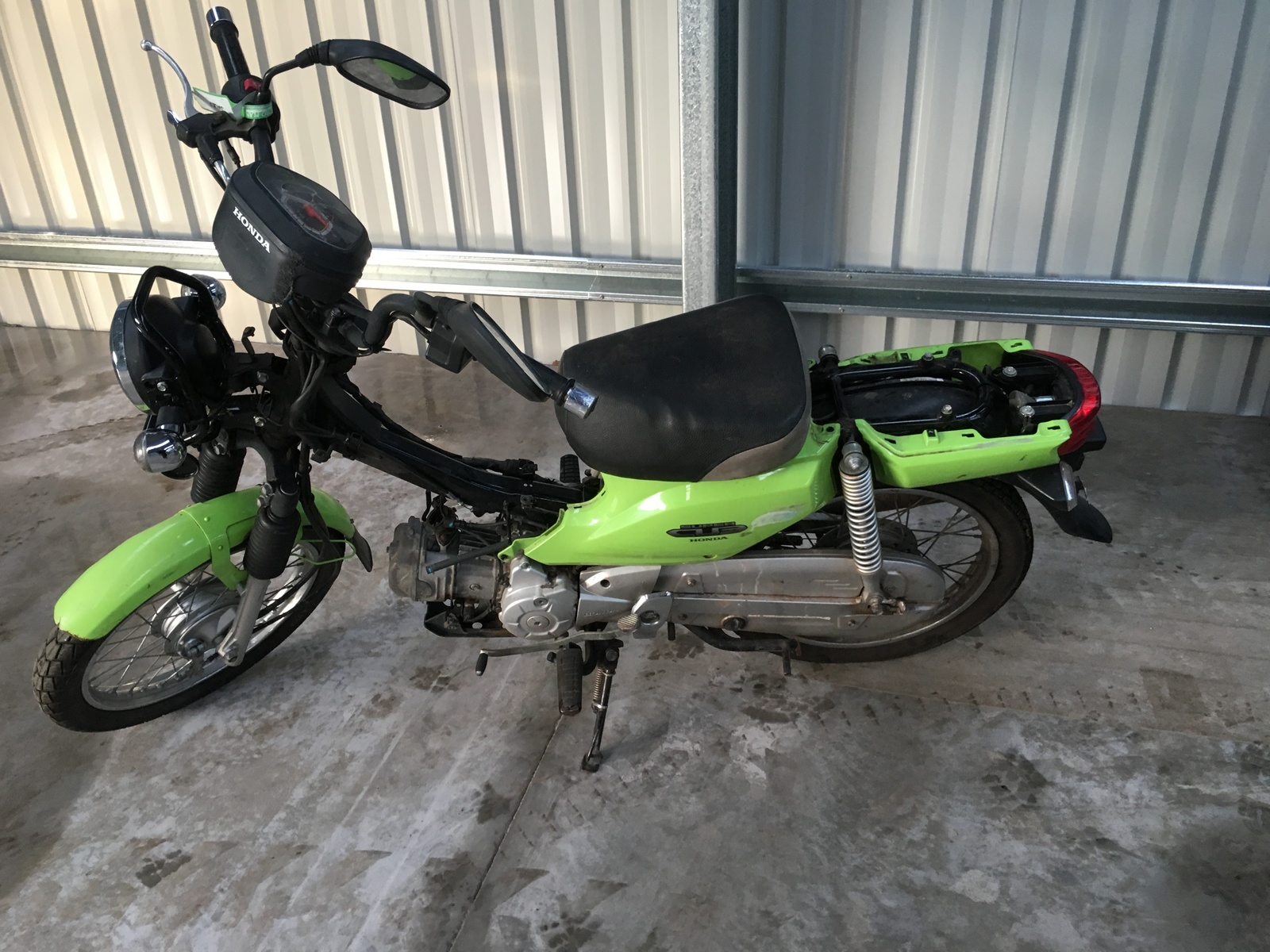 WRECKING HONDA CUB NBC 110 POSTIE