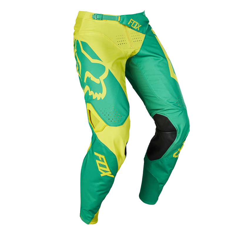 FOX RACING 360 PREME 2018 GEAR GREEN / YELLOW - AUSSIE LARGE JERSEY 34 ...