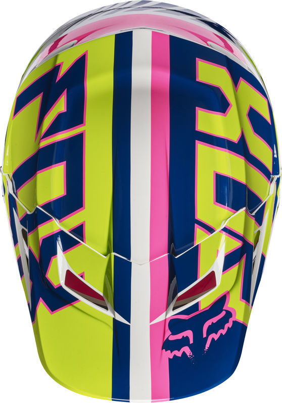 FOX RACING JUNIOR V1 FALCON MULIT COLOR HELMET MX DIRT BIKE SIZE YOUTH ...