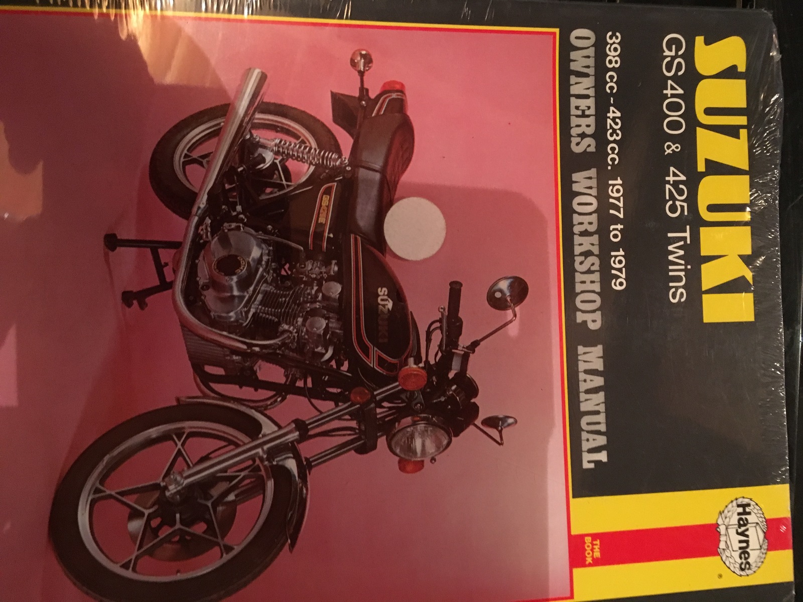 SUZUKI GS 400 425 TWINS 1977 1979 HAYNES WORKSHOP MANUAL