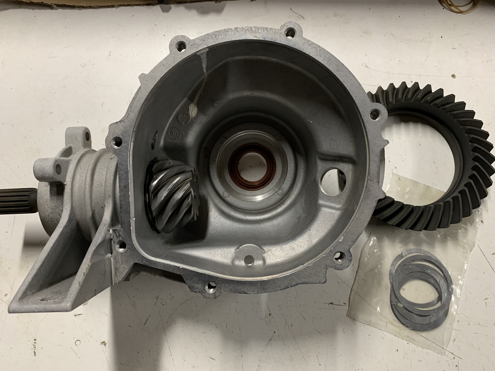 POLARIS RANGER 500 700 07 - 09 REAR DIFF HOUSING PINION CROWN 2203888 ...