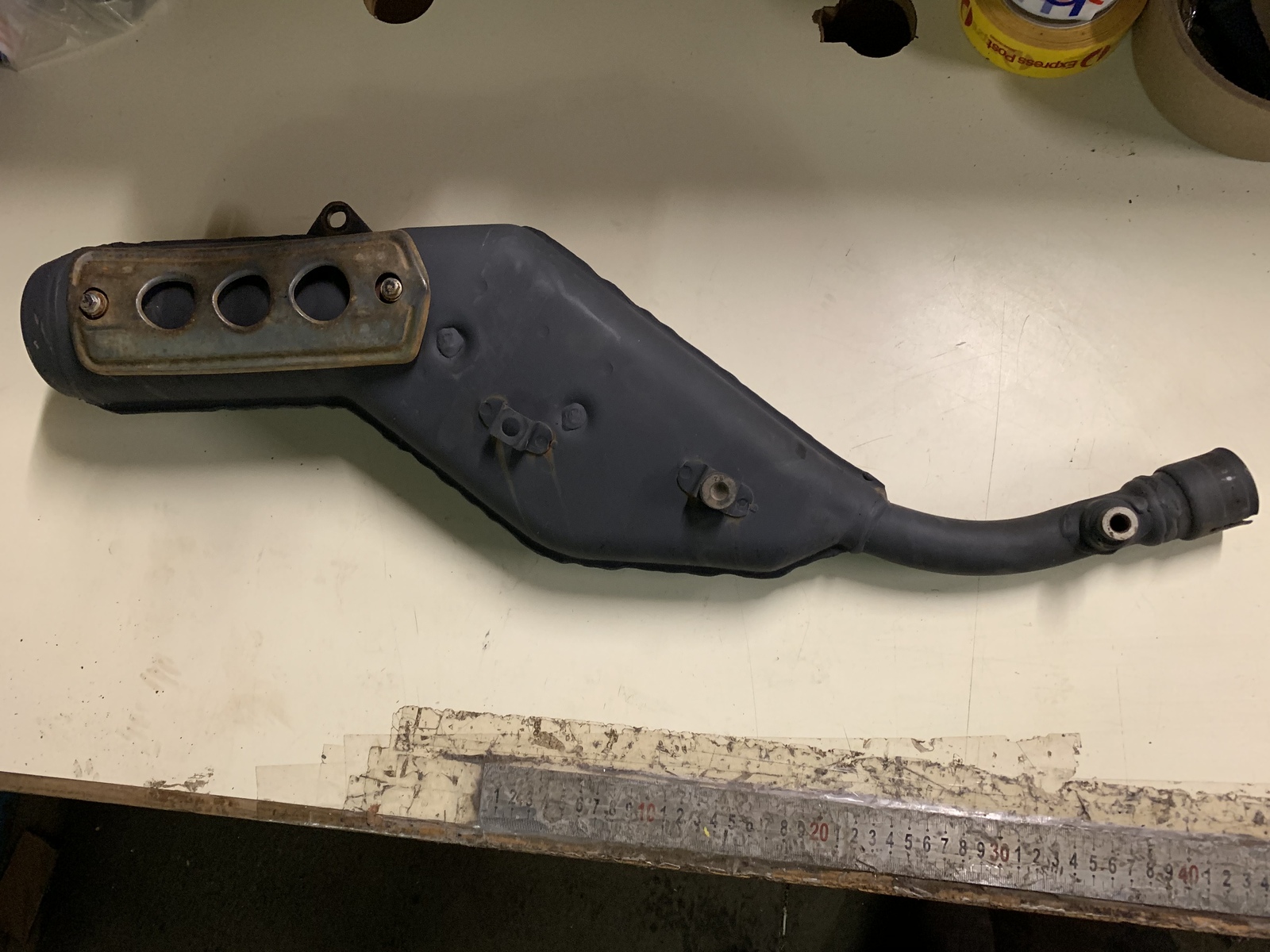 HONDA CTX 200 BUSH LANDER EXHAUST MUFFLER