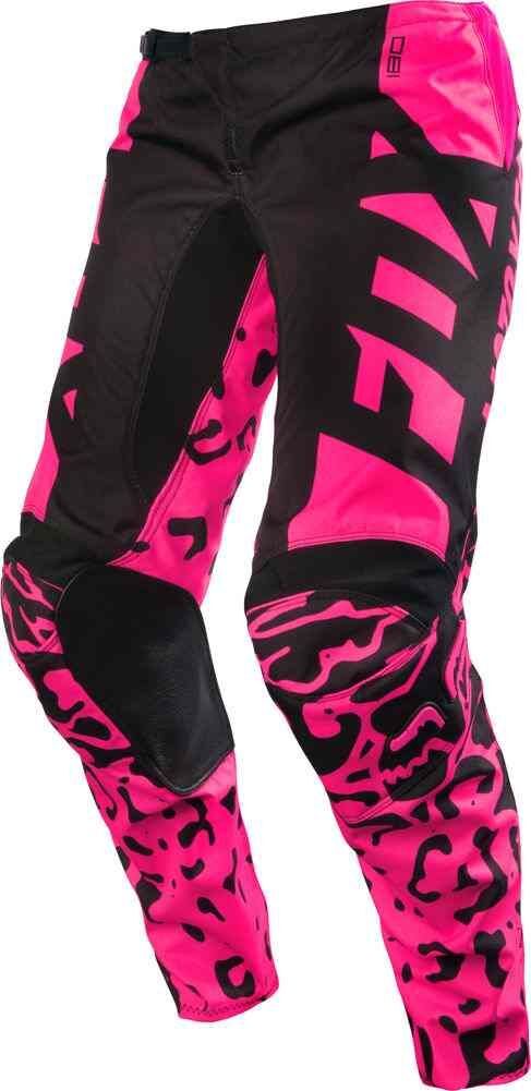 FOX RACING 180 WOMEN PINK MX PANT SIZE 7/8