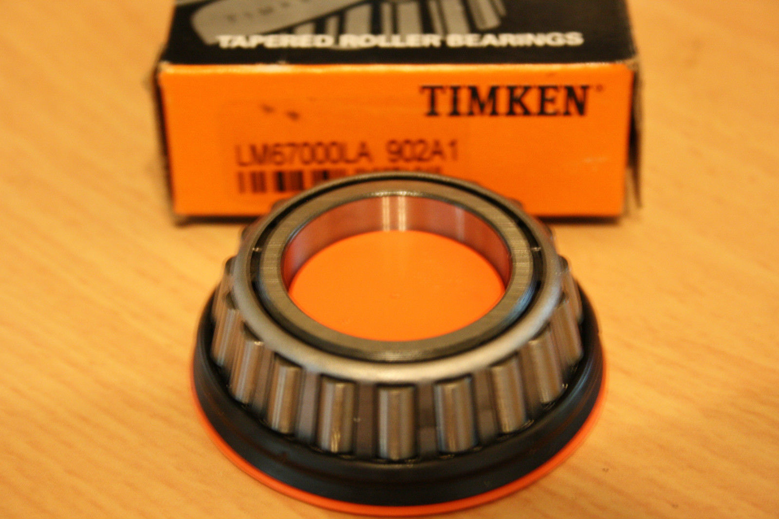 TIMKEN part number LM67000LA Tapered Roller Cone Bearing SEALED TYPE
