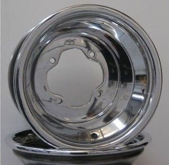 POLISHED DOUGLAS A5 ALLOY YAMAHA YFZ 450 BANSHEE RAPTOR REAR 9 INCH ...