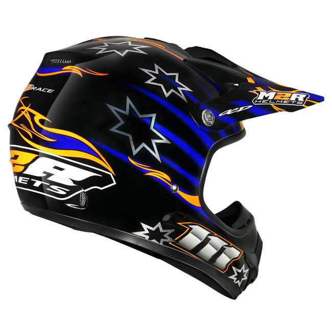M2R X2.6 DEAN FERRIS REPLICA HELMET LIMITED EDITION MX DIRT BIKE PC2 ...