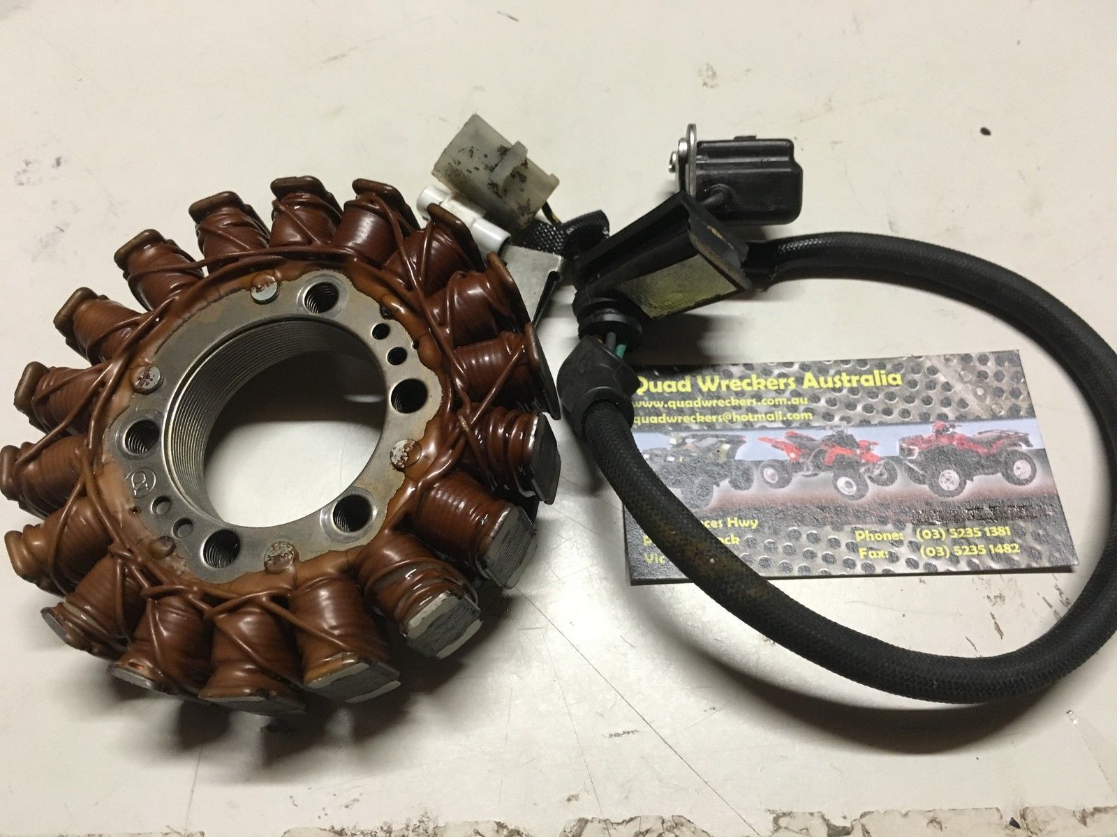 SUZUKI KINGQUAD 300 QUAD RUNNER 250 LTF STATOR TRIGGER COIL SUZUKI KINGQUAD 300 QUAD RUNNER 250 LTF STATOR TRIGGER COIL
