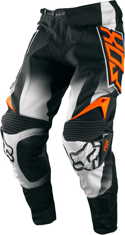 FOX RACING MX OFF ROAD 360 FRANCHISE BLACK ORANGE PANTS SIZE 30 SAVE ...