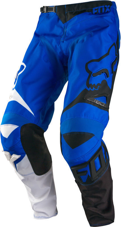 FOX RACING MX GEAR OFF ROAD 180 RACE BLUE / WHITE PANTS SIZE 28
