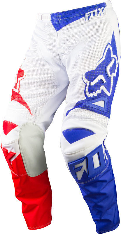 FOX RACING MX GEAR OFF ROAD 180 RACE AIRLINE RED WHITE BLUE PANTS SIZE 30