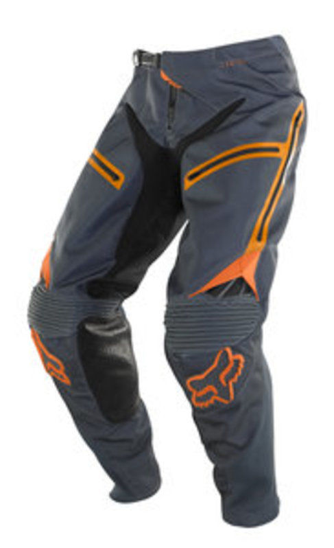 FOX RACING LEGION MX OFF ROAD ENDURO GREY ORANGE PANTS SIZE 30 SAVE $200+