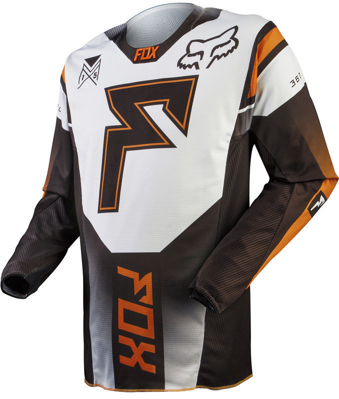 FOX RACING MX ENDURO OFF ROAD FRANCHISE JERSEY ORANGE SIZE MEDIUM