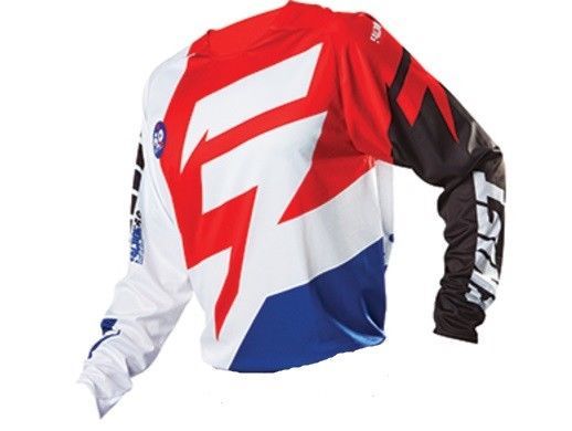 SHIFT FACTION BLUE / WHITE JERSEY SIZE MEDIUM