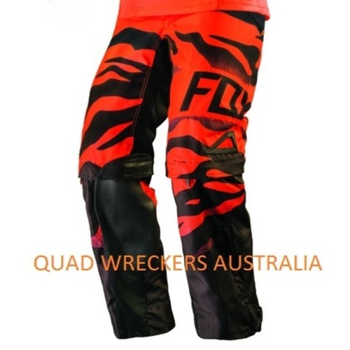 FOX RACING NOMAD UNION MX OFF ROAD OVER BOOT PANTS ORANGE 36