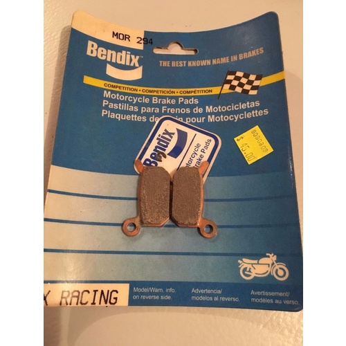 BENDIX BRAKE PADS SINTER KTM 50 PRO JUNIOR LRM HUSVARNA CR 50 MOR294 ...